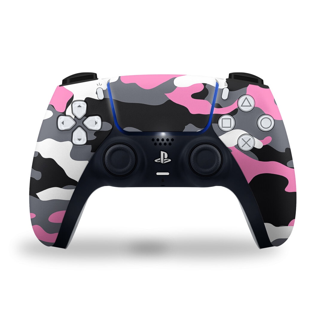 PS5 Pinkish Camouflag Controller Skin 2x - Buy Now – Electroprintz.pk