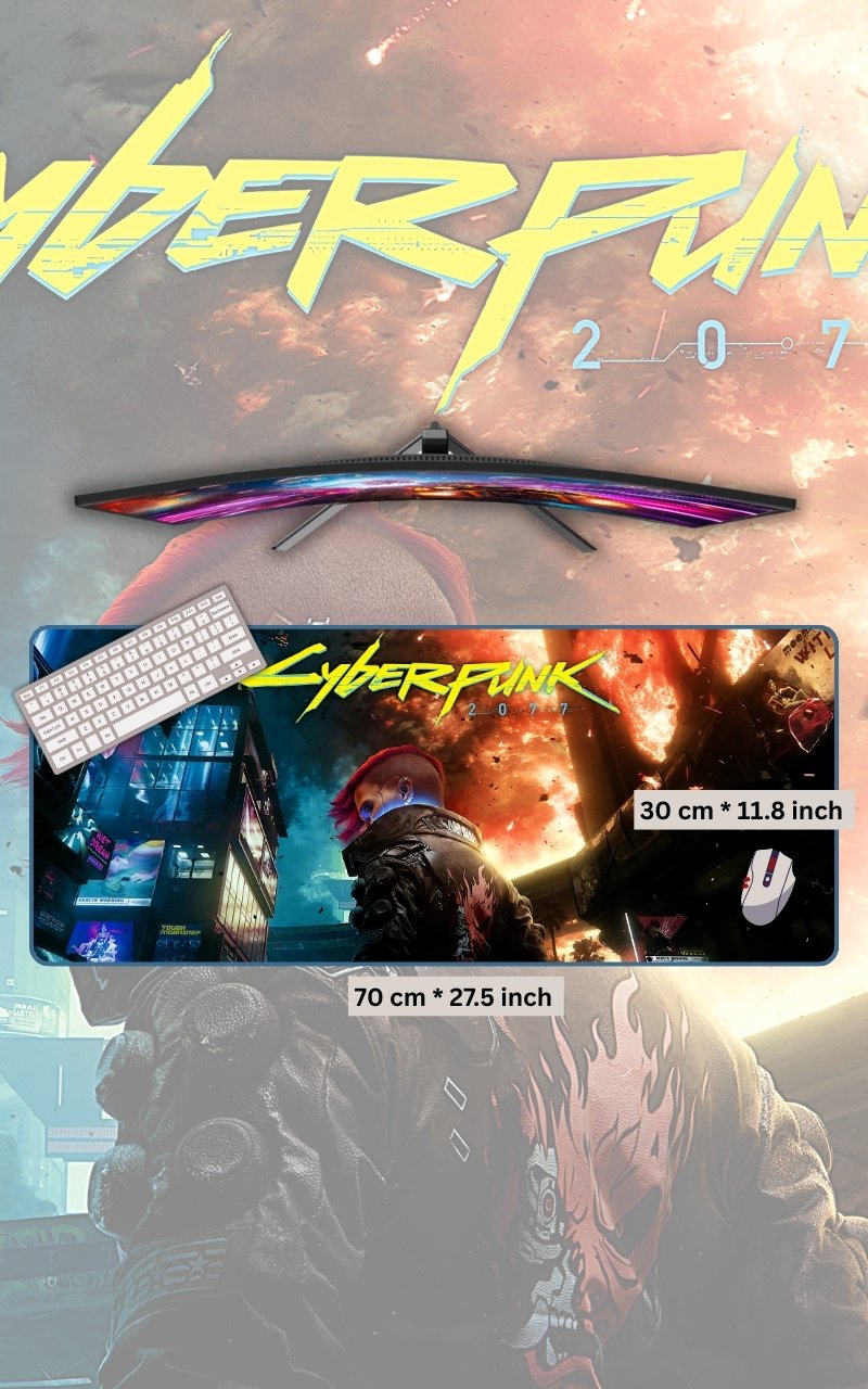 Cyberpunk Mousepad – Gaming Mat Pakistan – electroprintz.pk