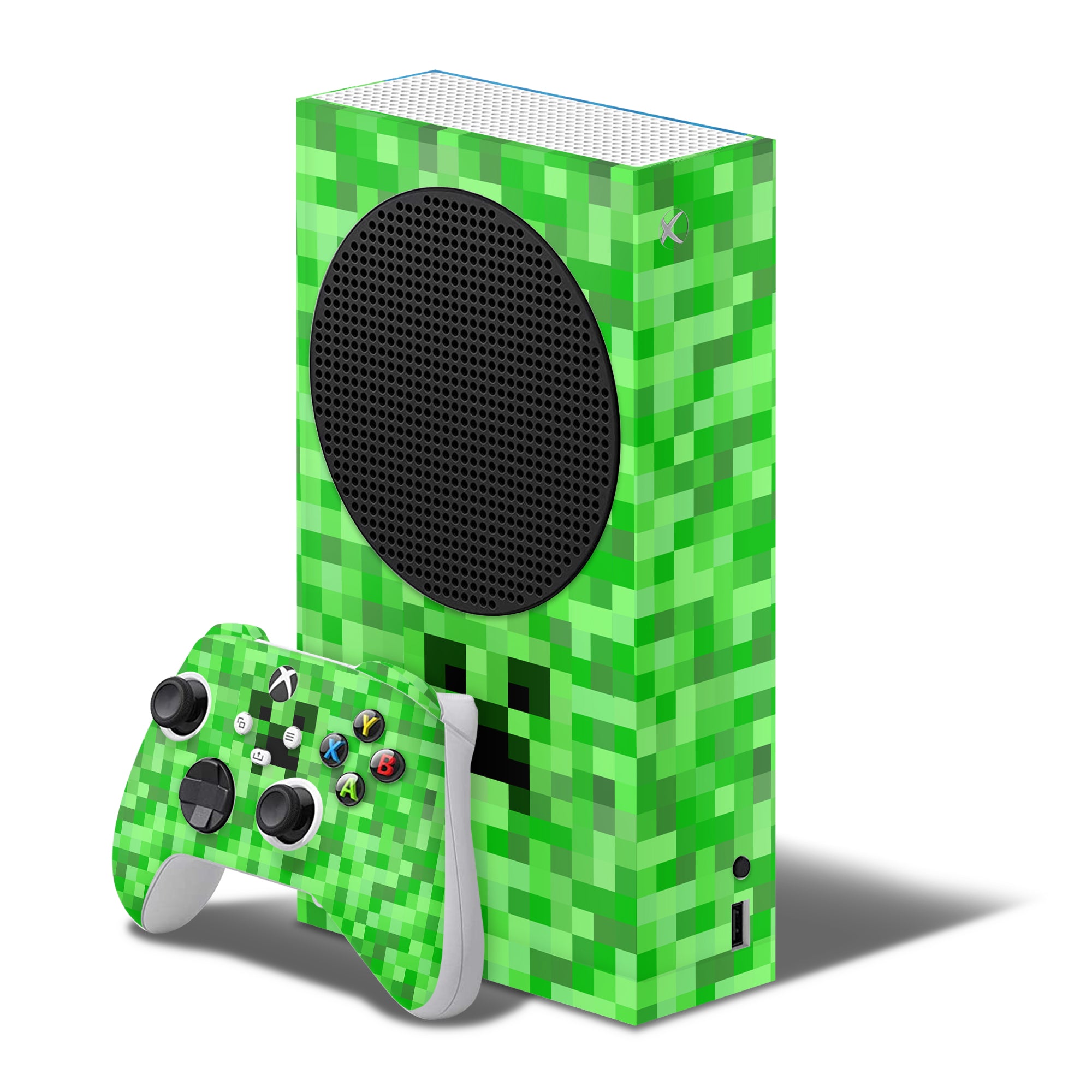 Xbox Series S Minecraft Creeper Skin – electroprintz.pk