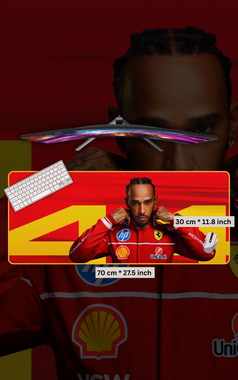 Lewis Hamilton 44 | Gaming Mousepads | Custom Mousepads | Office Desk ...