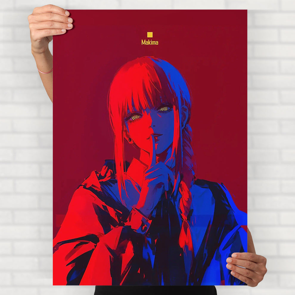 Makima Poster | Chainsaw Man Wall Art