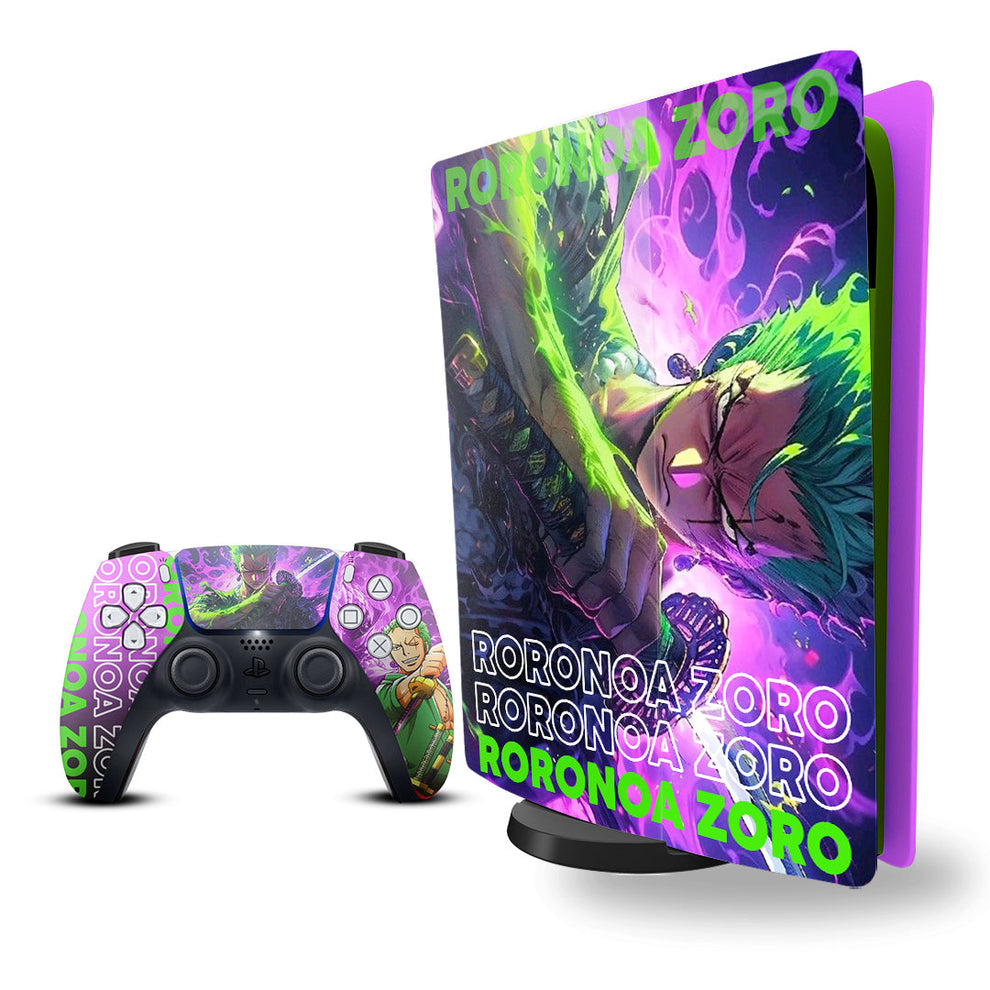 PS5 One Piece Zoro Skins