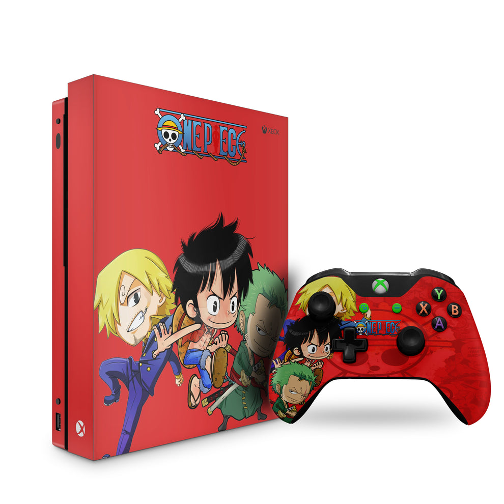 Xbox one One piece Chibi Controller and Console skin Combo ...
