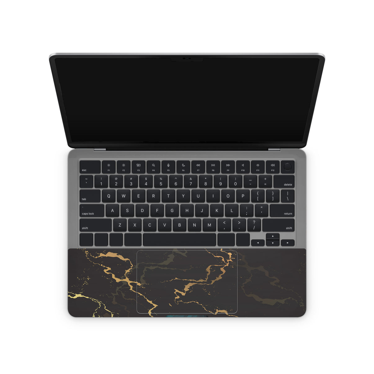 Golden Marble Texture Laptop Skins